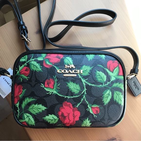 Coach | Bags | Coach Mini Jamie Camera Bag In Signature Canvas With ...